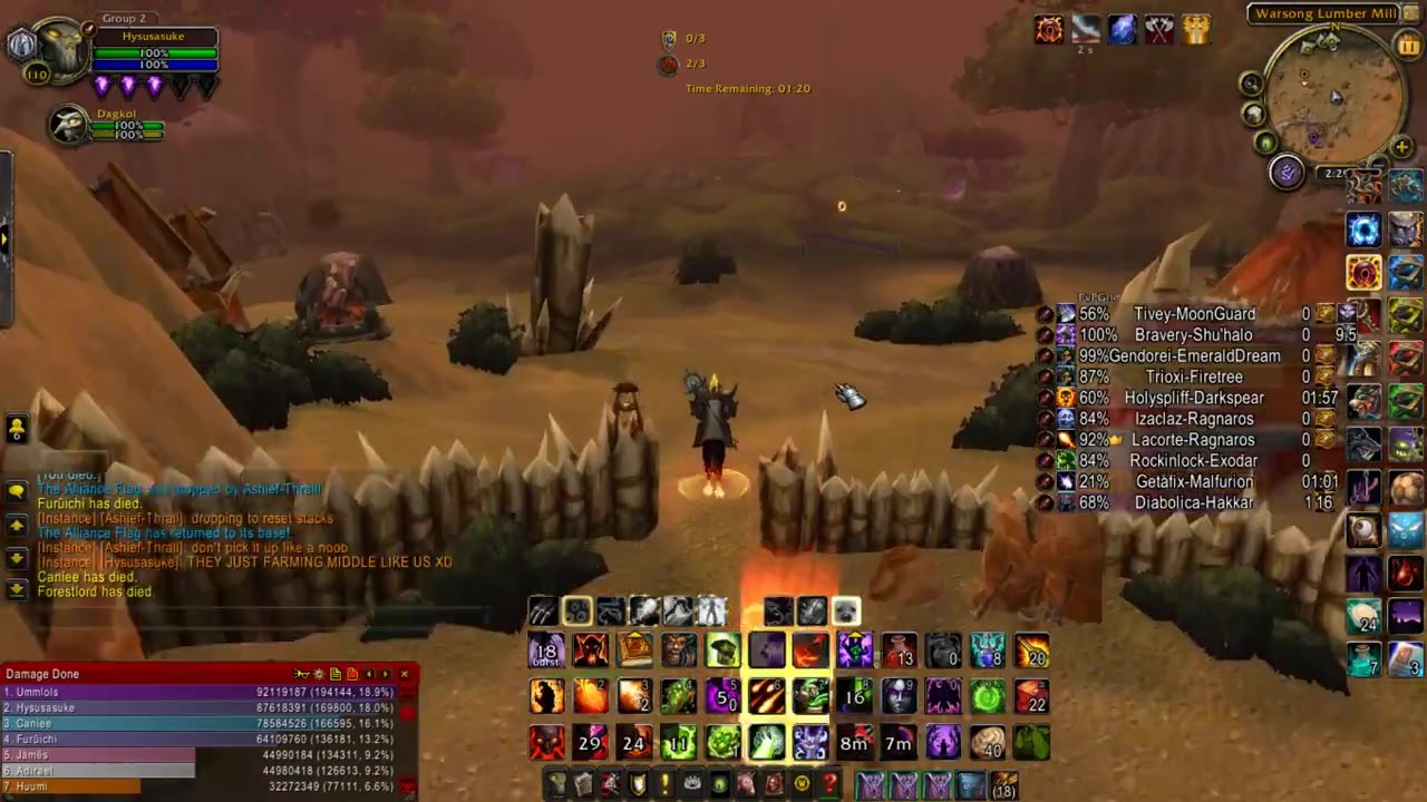 World of Warcraft Warlock PvP Video - WoW Destro Lock 7.3 PVP BG ...
